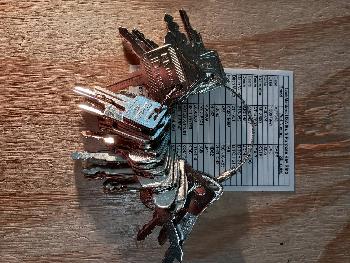 Equipment Key Rings/Key Sets | Keyed-Alike Pad locks|American PadLock ...